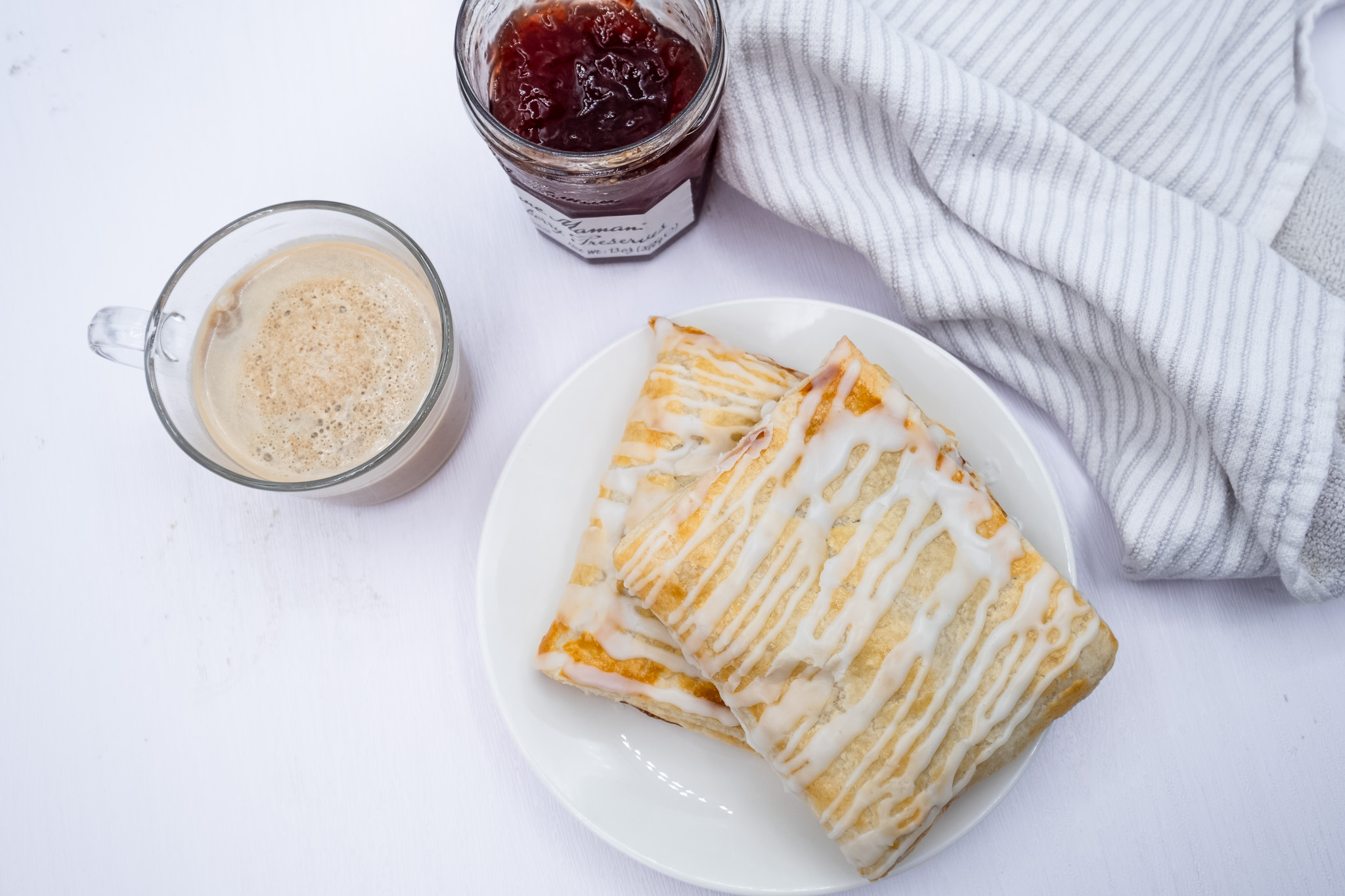 Better Than Boxed Strawberry Cream Cheese Toaster Strudel » Of Jen Sweets