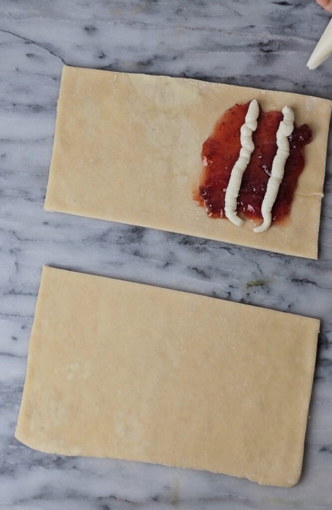 Better Than Boxed Strawberry Cream Cheese Toaster Strudel » Of Jen Sweets