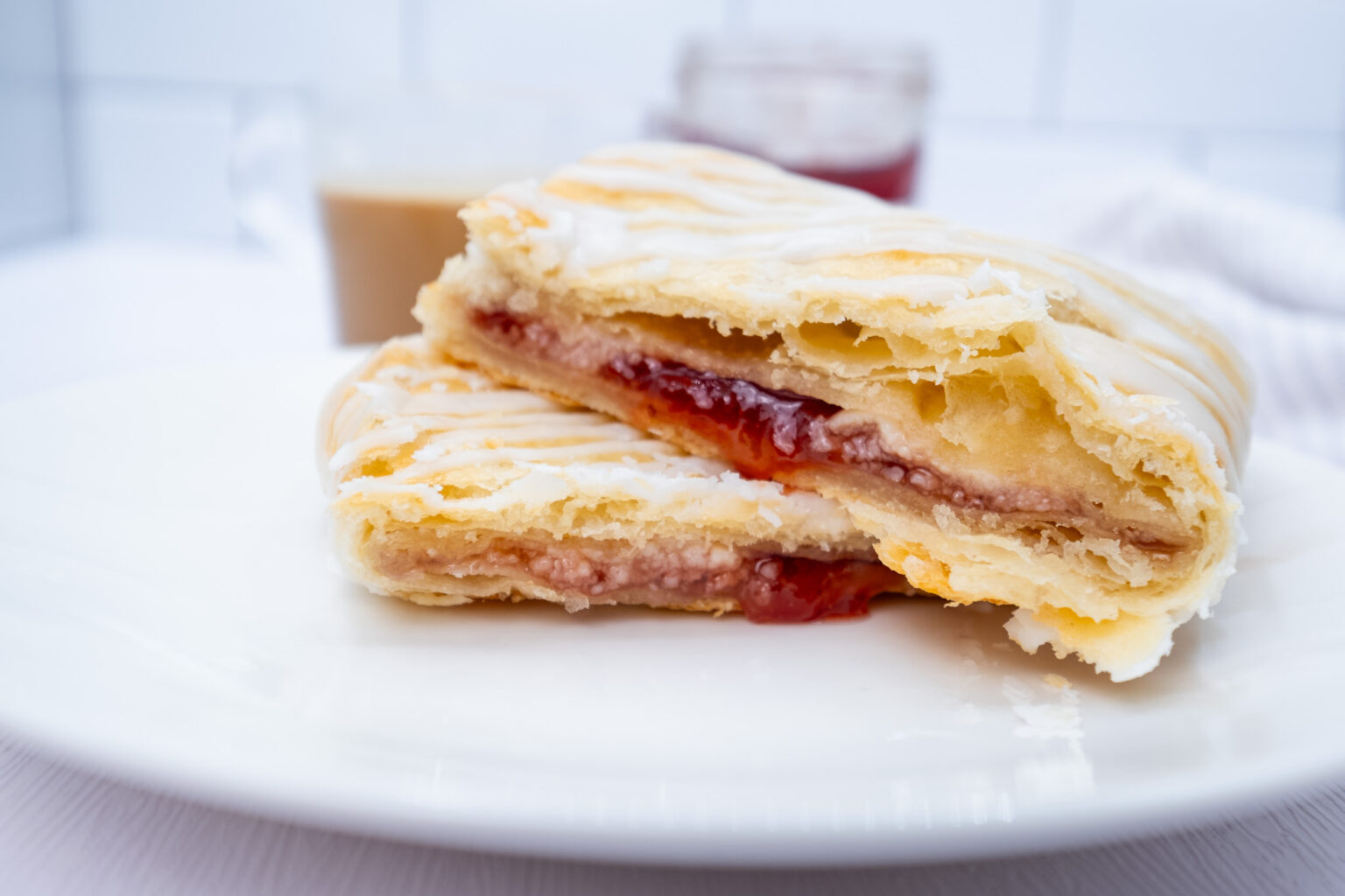 Better Than Boxed Strawberry Cream Cheese Toaster Strudel » Of Jen Sweets