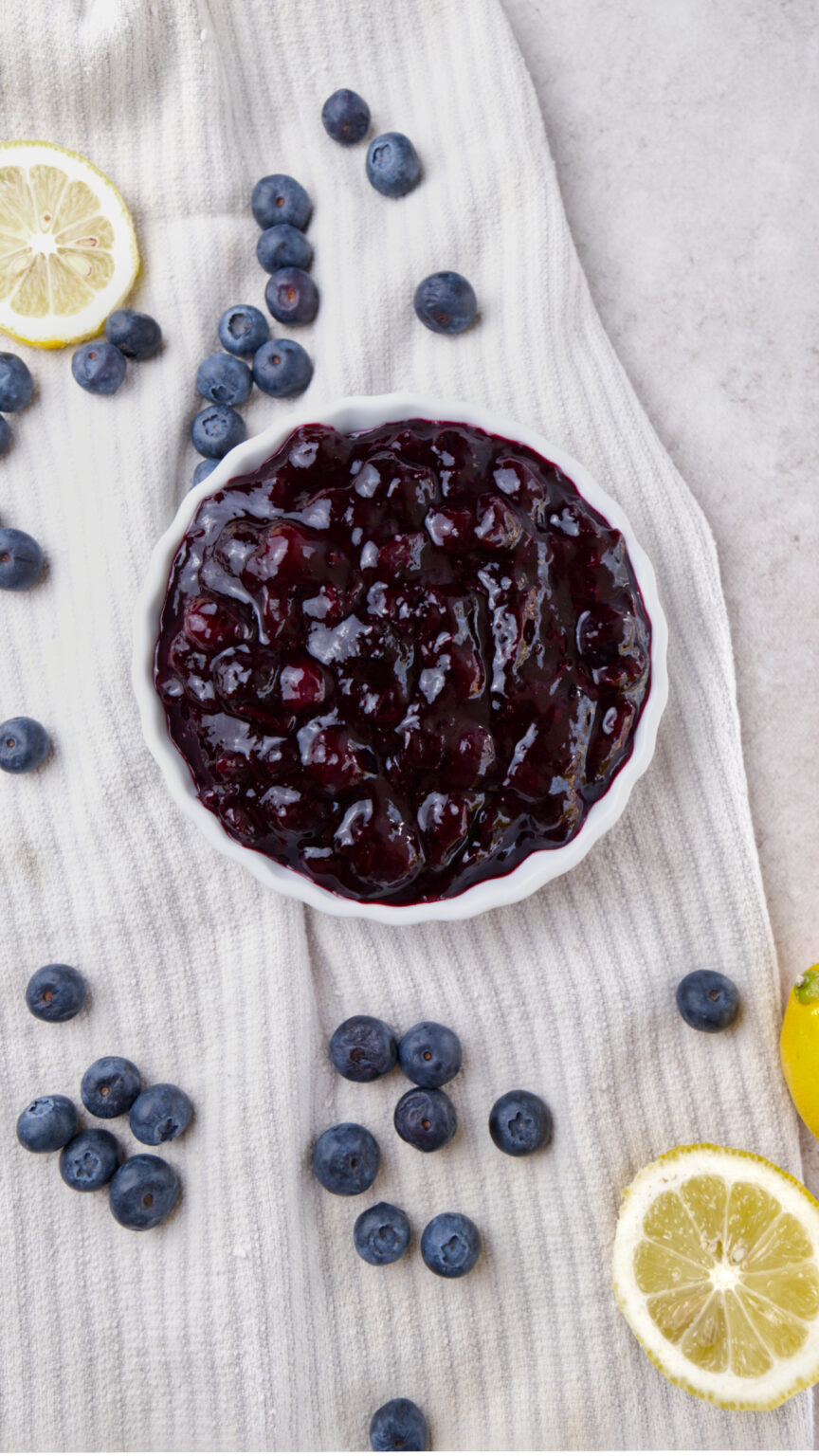 Easy Blueberry Filling Recipe » Of Jen Sweets