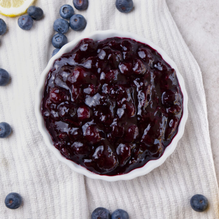 Easy Blueberry Filling Recipe » Of Jen Sweets