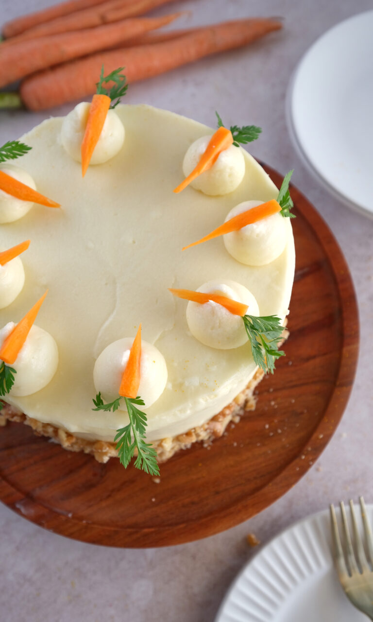 Mini Carrot Cake with Cream Cheese Frosting » Of Jen Sweets